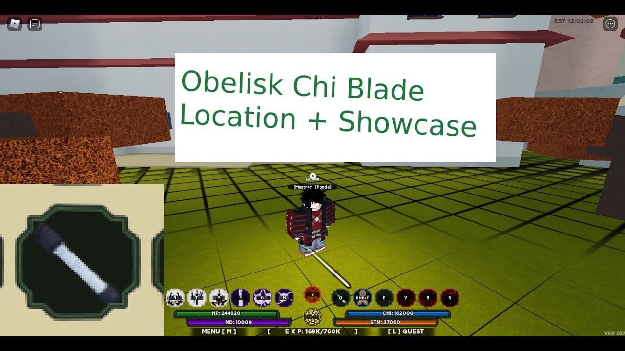 Obelisk Chi Blade + Showcase - YouTube