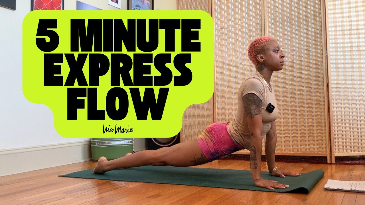 5 Minute Express Flow | Quick & Energizing - YouTube