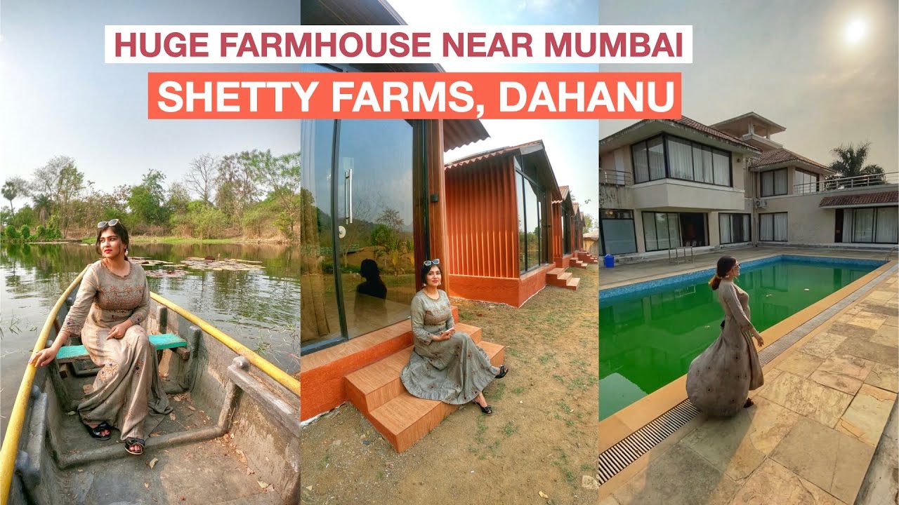 Huge Farmhouse Near Mumbai With Villa, Cottages & Lake, Swimming Pool ...