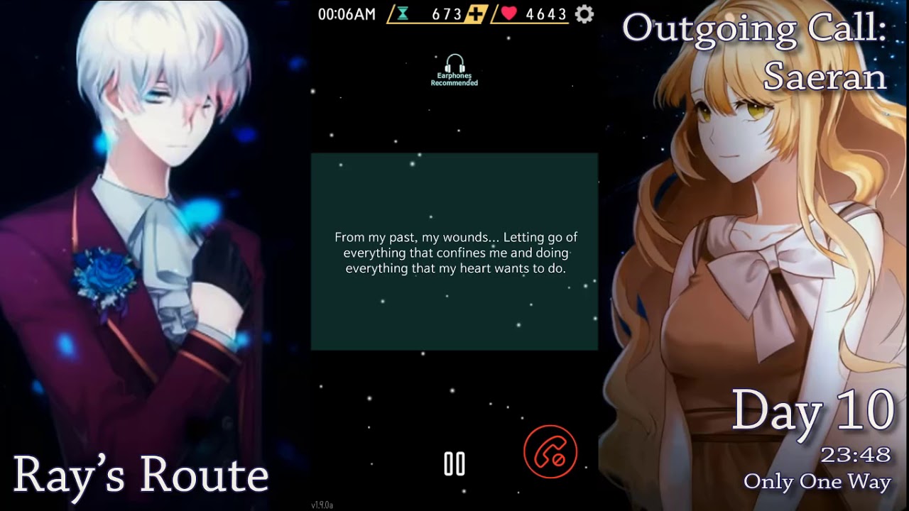 SAERAN CALL: Free to Love【RAY ROUTE】-MYSTIC MESSENGER- - YouTube