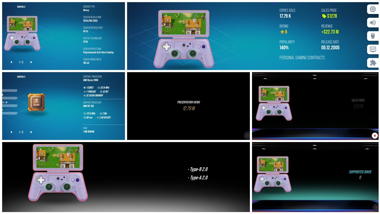 CONSOLE TYCOON GAMEPLAY HOME CONSOLE HOW TO CREATE FULL EXPLAIN - YouTube