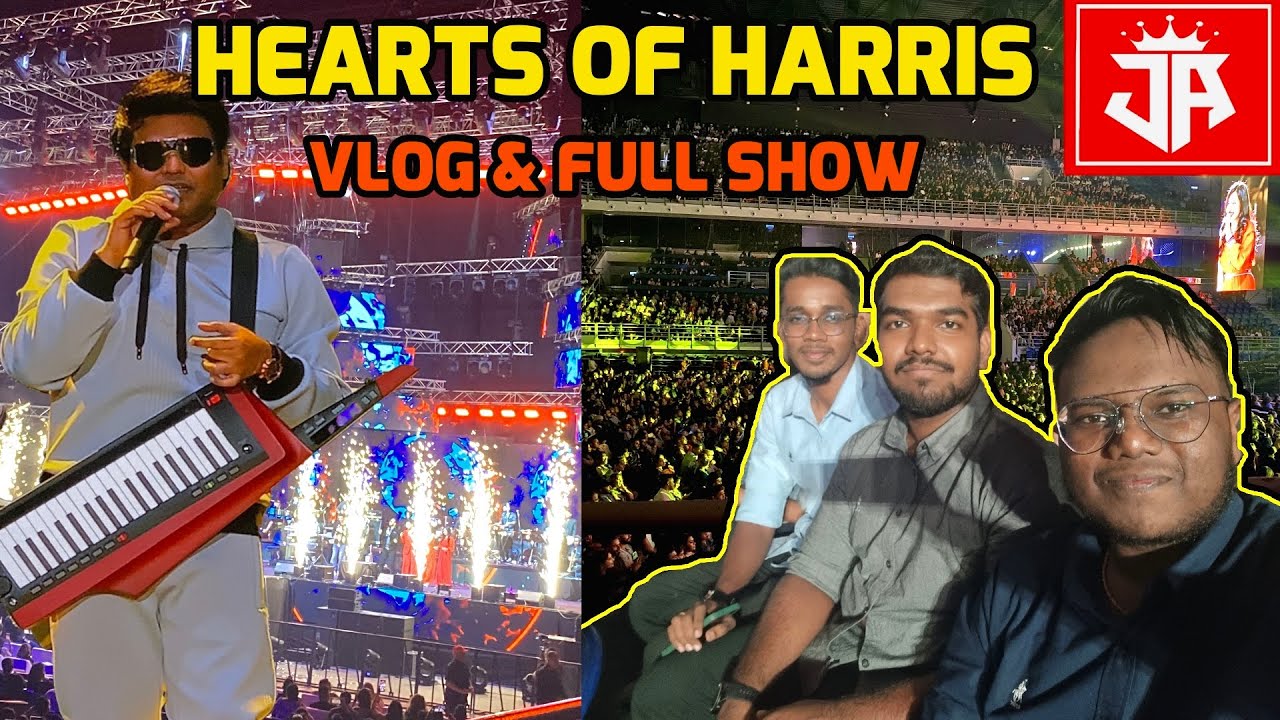HEARTS OF HARRIS FULL SHOW | VLOG | FULL VIBE MODE - YouTube