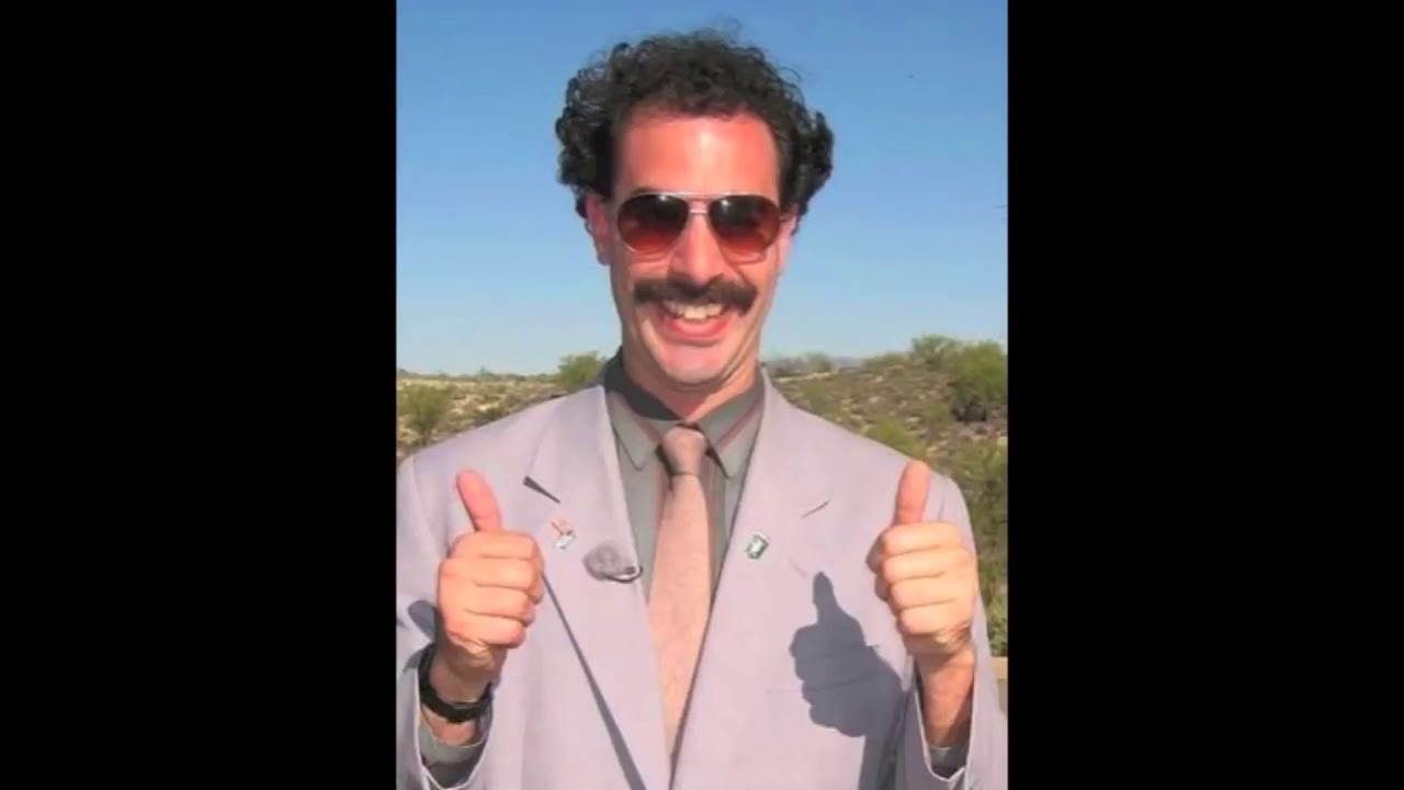Borat saying WaWaWeeWa for 15 minutes - YouTube