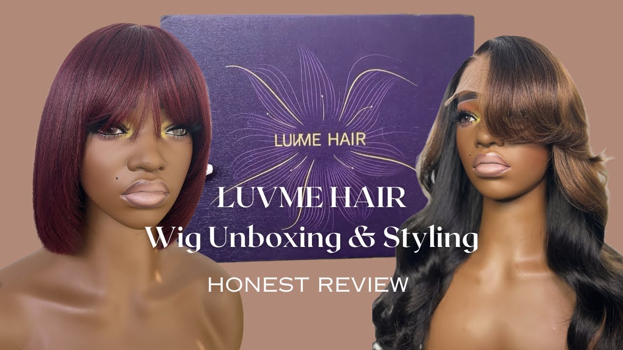 LUVME HAIR UNBOXING & STYLING || HONEST REVIEW - YouTube