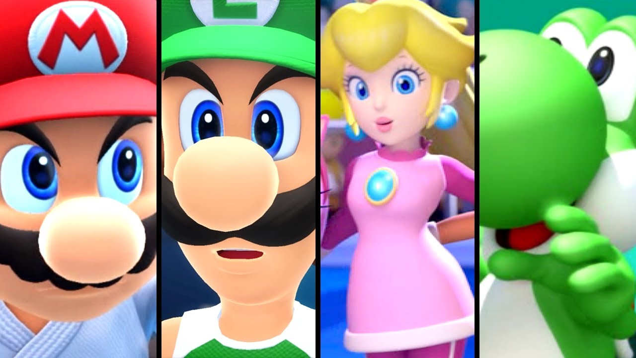 Mario Sports Intros - GCN, Wii, Wii U, Switch (2003-2022) - YouTube