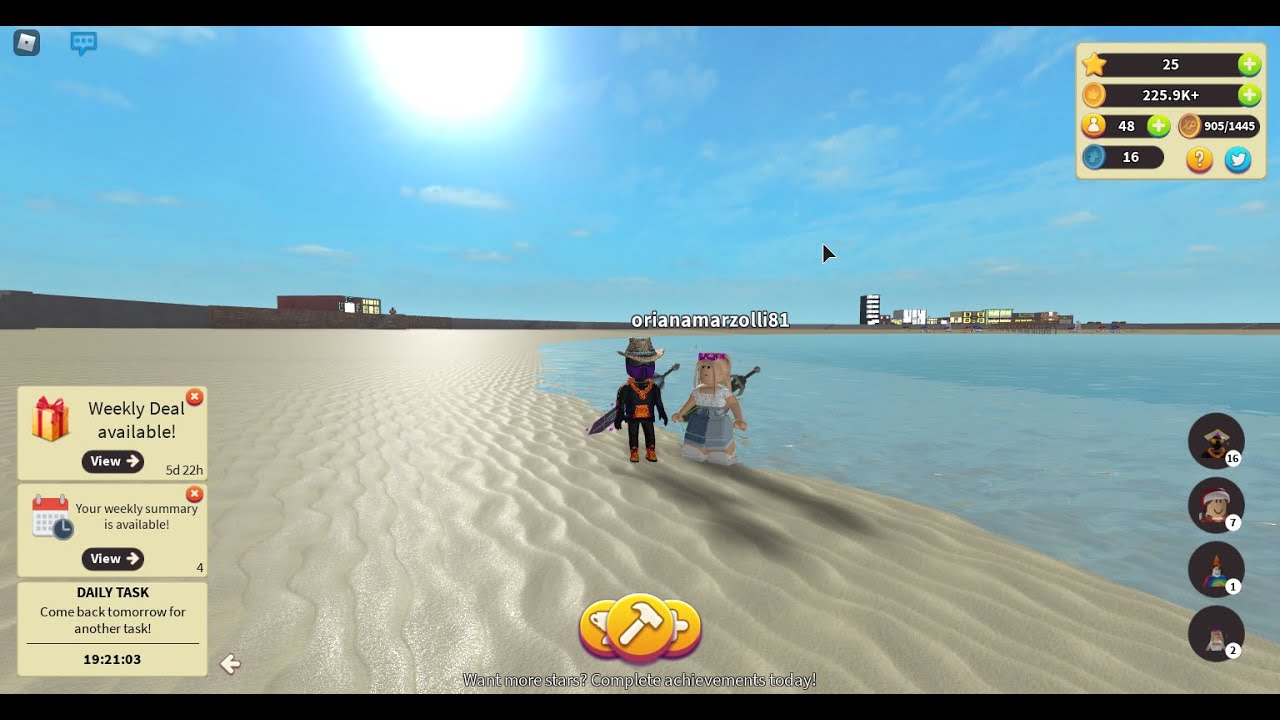 Jugando ||🏄 Boardwalk Tycoon || con mi compañera Antonella /@Anto ...