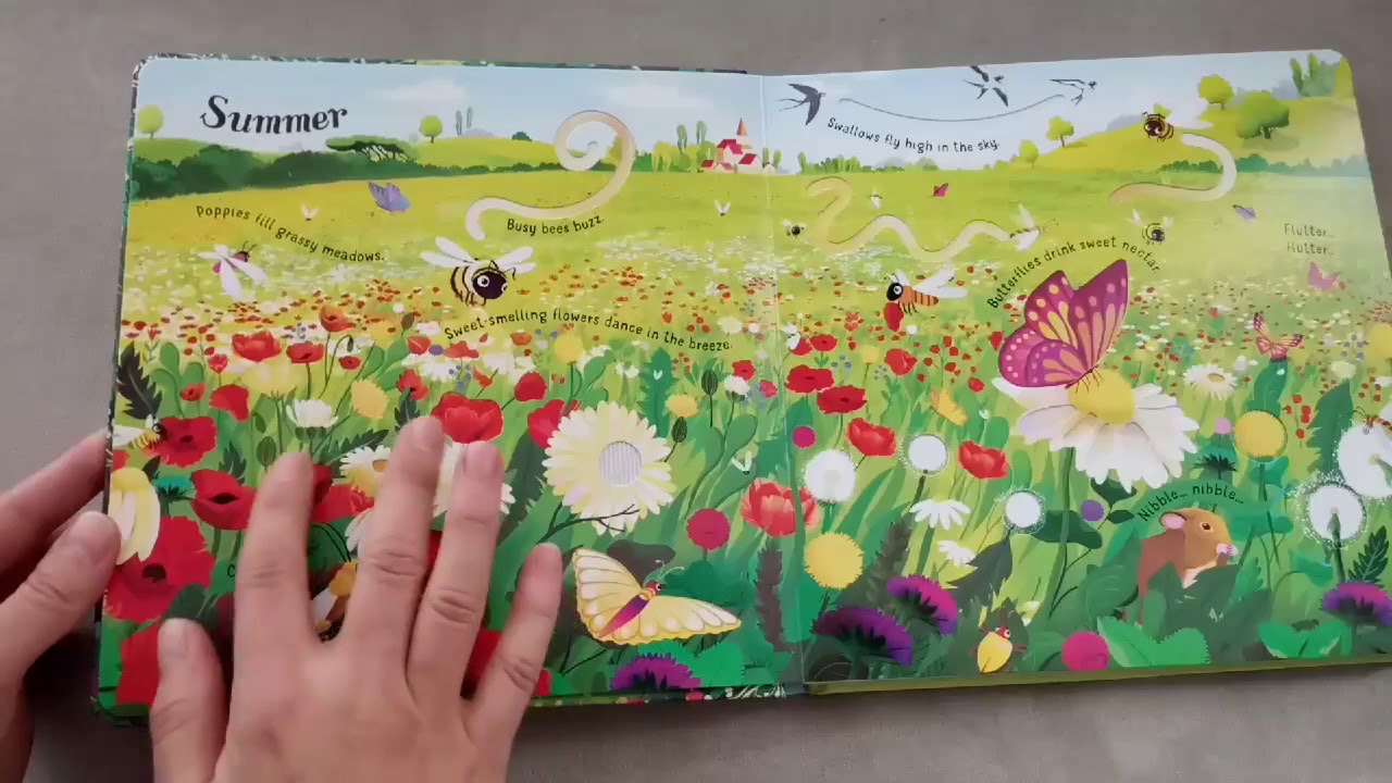 The Four Seasons Usborne - musical book Vivaldi - YouTube