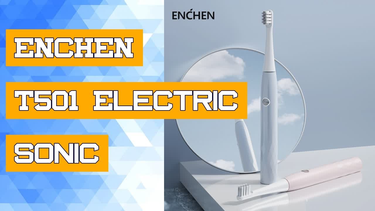 ENCHEN T501 Electric Sonic Toothbrush USB Interface High Frequency Type ...