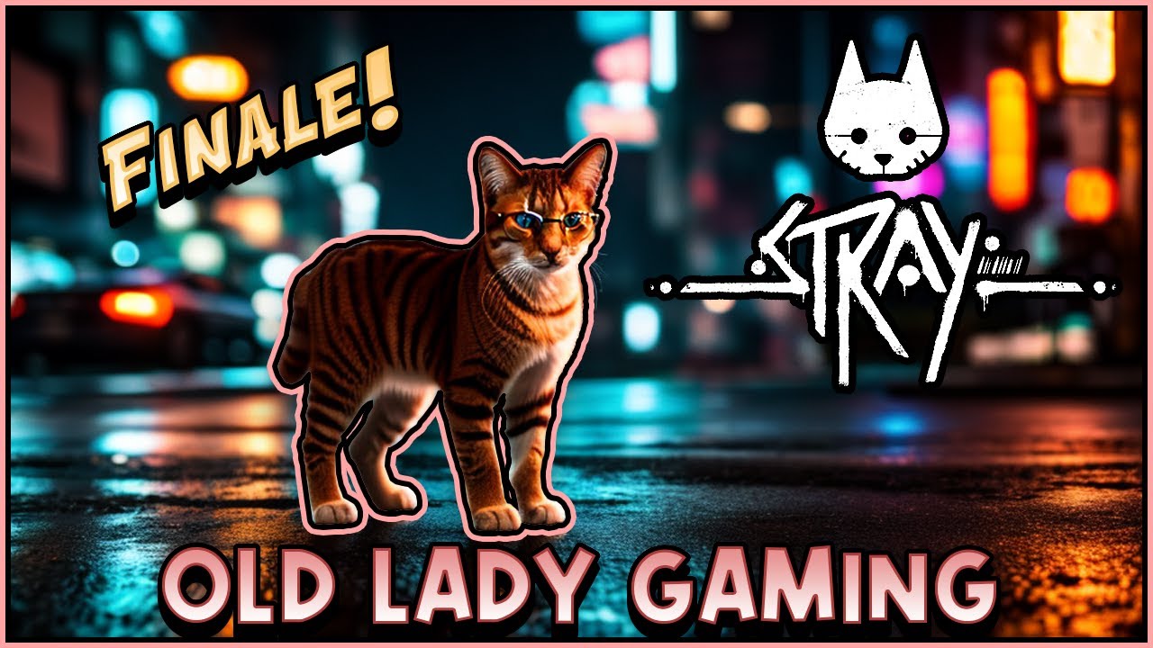 Old Lady Plays Stray Finale - The Cat Has Left The Building - YouTube