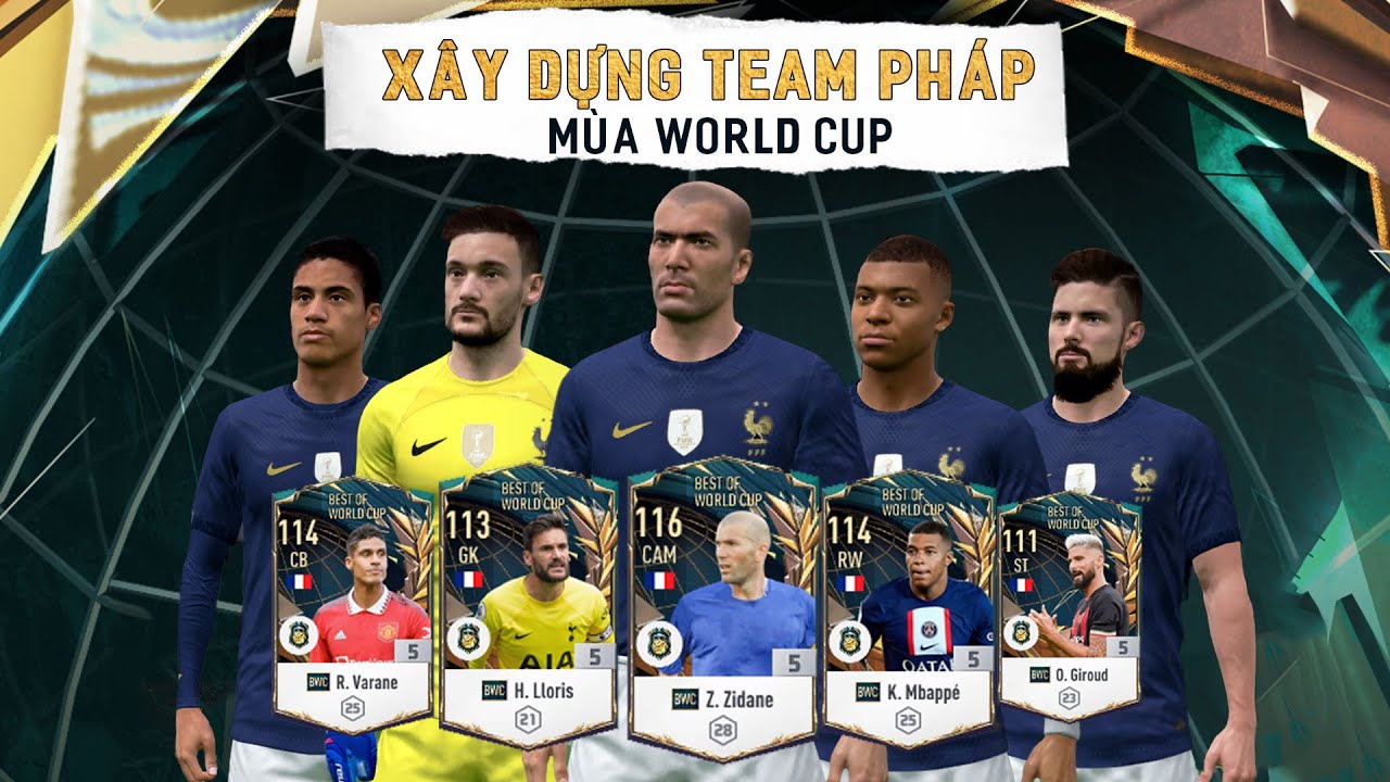 Team color Pháp mùa BWC mạnh toàn diện trong FO4 - YouTube