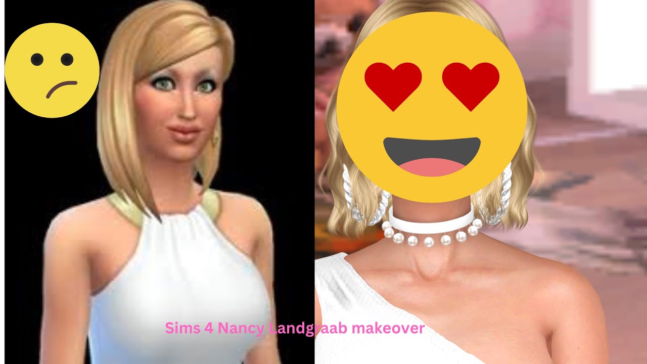 The Sims 4 Townie Makeover Nancy Landgraab #createasims #sims #sims4 ...