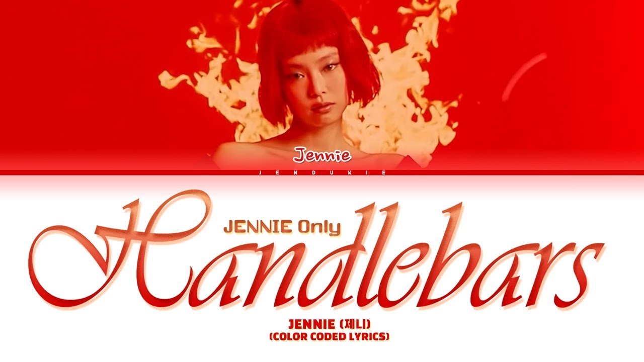 [CD Only] JENNIE (제니) 'Handlebars (JENNIE Only Audio)' Lyrics (Color ...