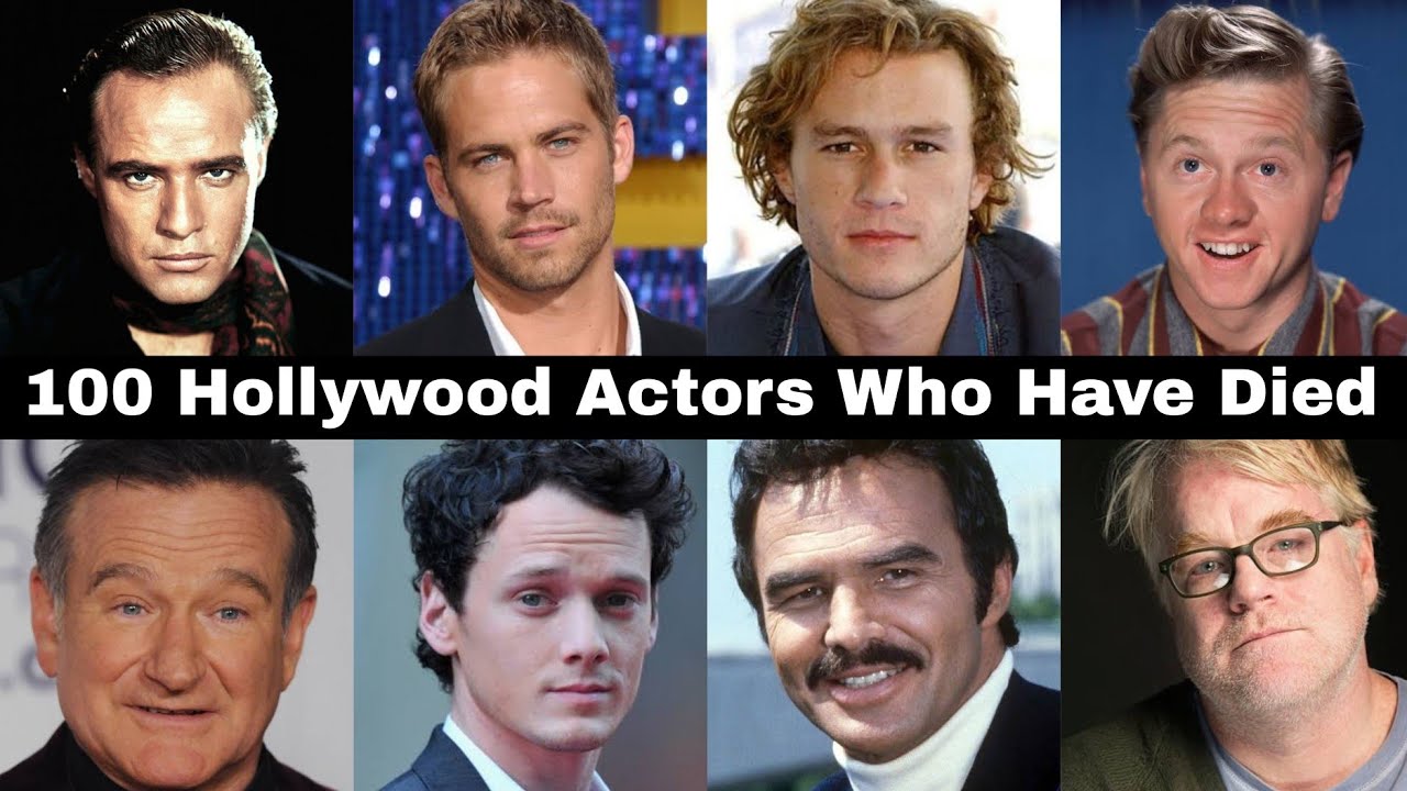 💔 100 Hollywood Actors We Lost (1990-2025) | Remembering the Legends ...