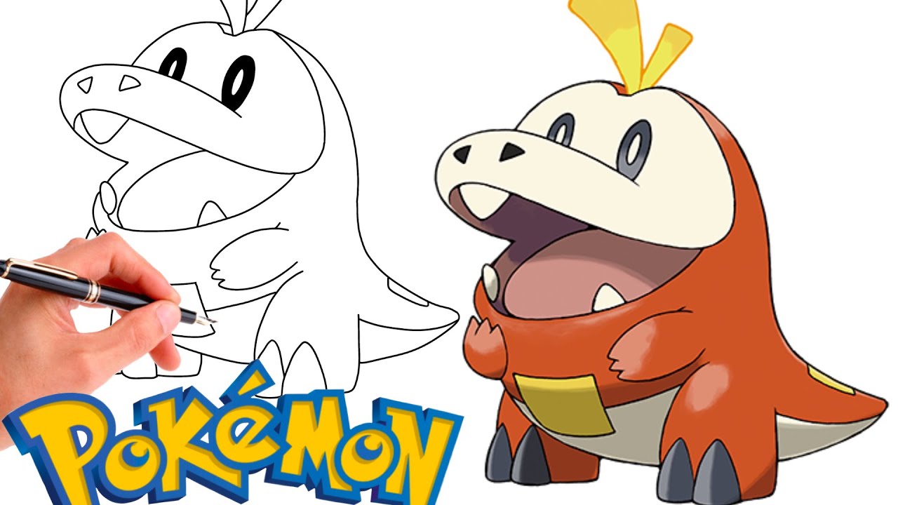 How To Draw FUECOCO POKEMON #909 | Generation 9 - YouTube
