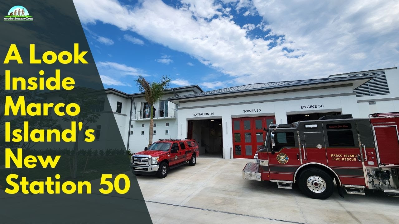 Marco Island Fire Station 50: Tour of New Facility - YouTube