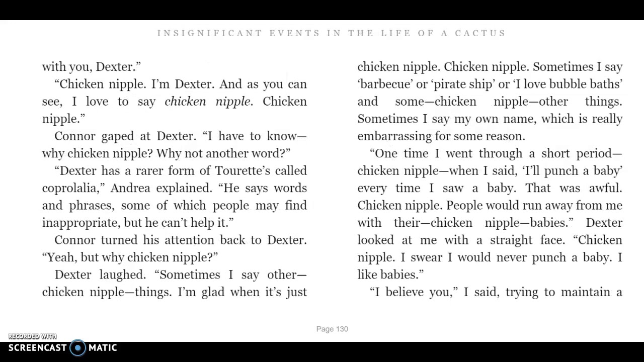 Insignificant Events in the Life of a Cactus - YouTube