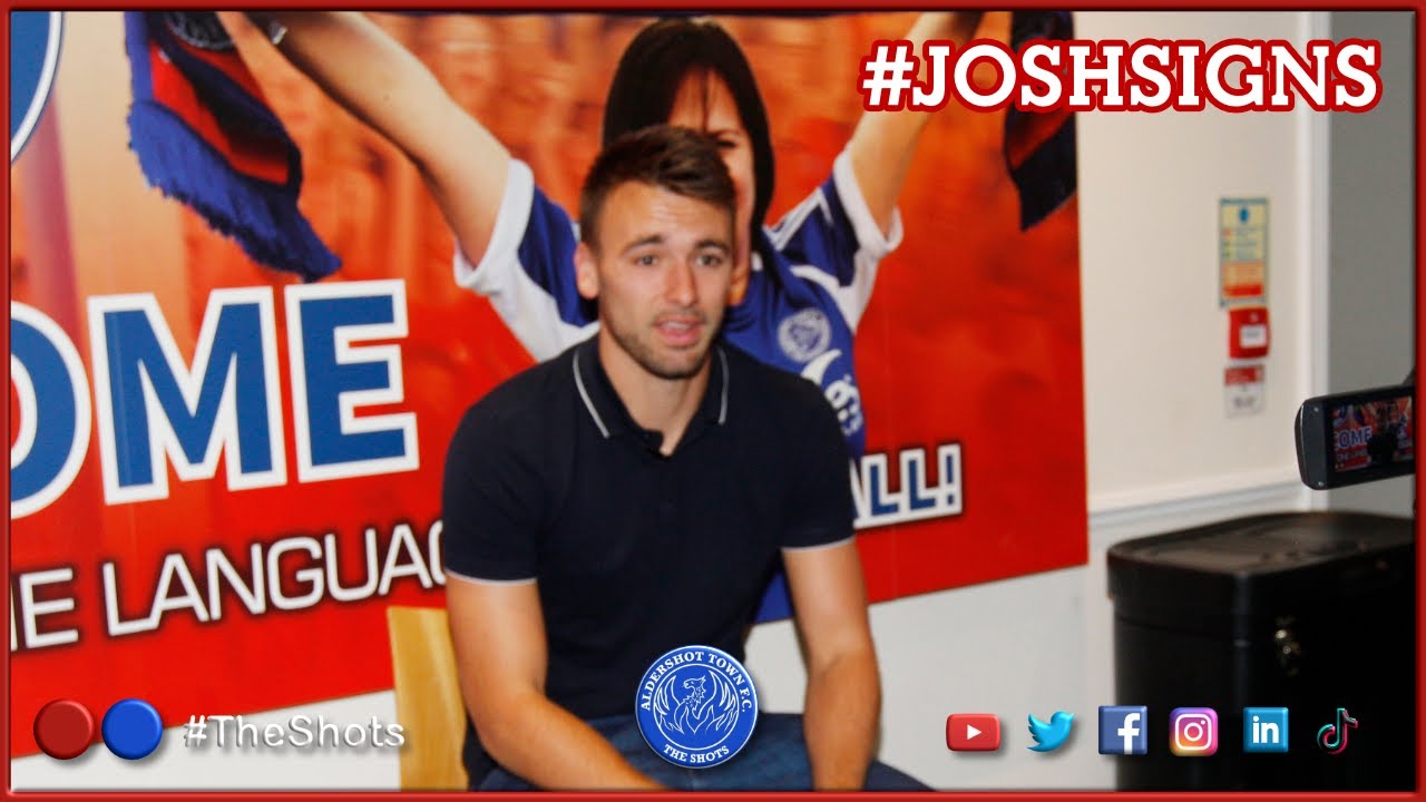 INTERVIEW: #JoshSigns | Josh Rees commits to the Shots for 20/21! - YouTube