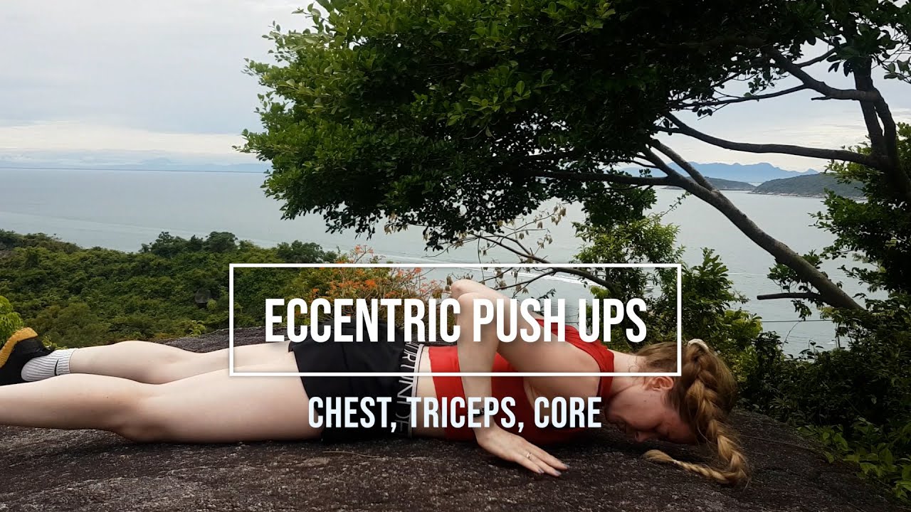 How to Do Eccentric Push Ups - YouTube