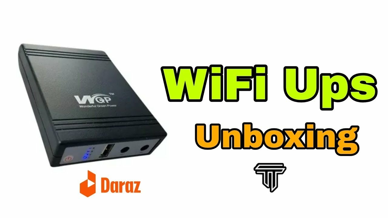 UPS for Power Backup System of WiFi Router and ONU | WGP MINI UPS With ...