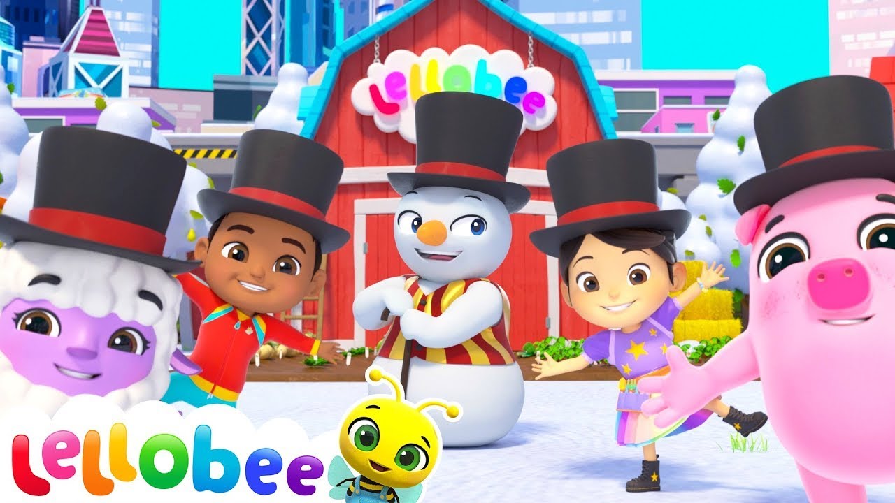 Snow Song - Lellobee City Farm | Kids Cartoons & Nursery Rhymes ...