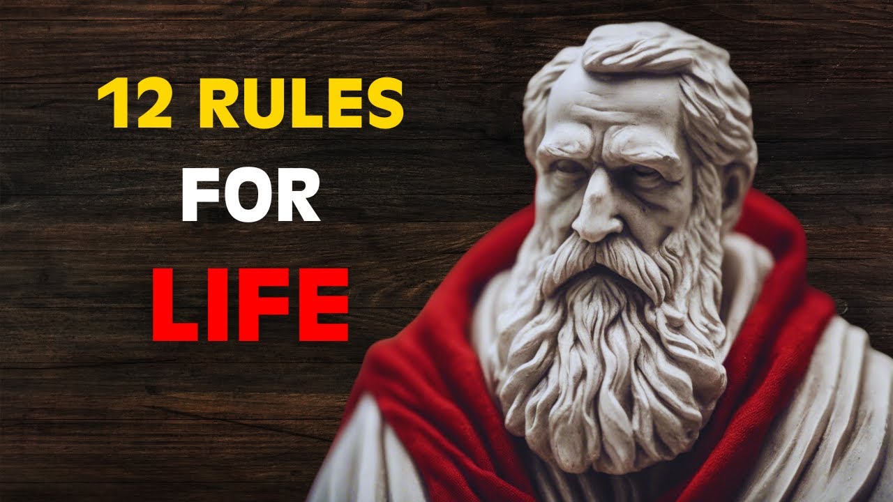 12 (Stoic) Rules For Life | STOICISM - YouTube