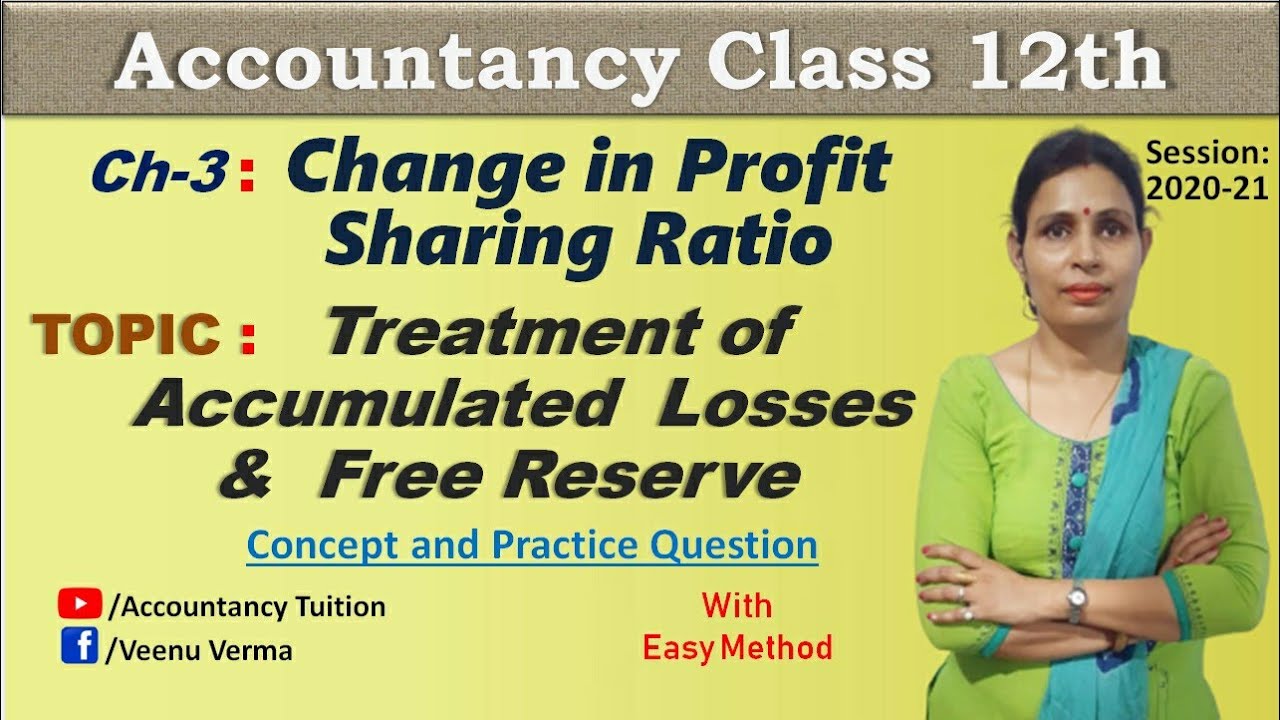 Treatment of Accumulated Losses & Reserve (Ch-3 Change In Profit ...