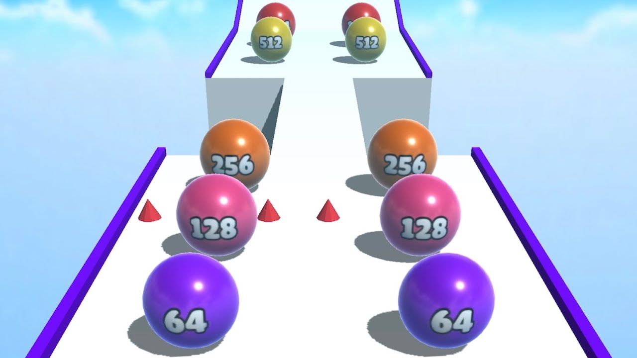 Ball Merge 2048 - Android iOS Mobile Gameplay (Part 17) - YouTube