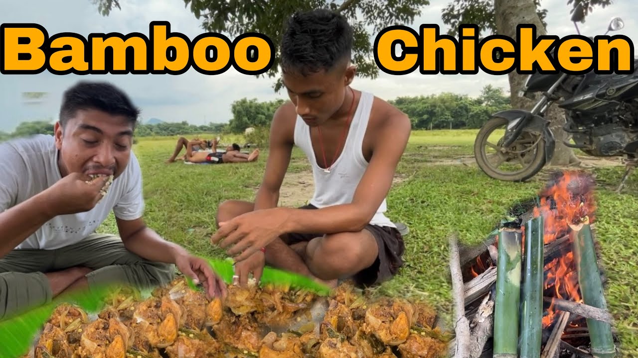 Bamboo chicken recipe || @Kitchen187 - YouTube