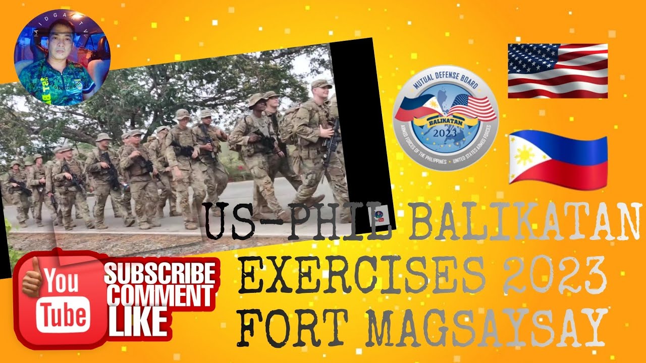 US -PHIL BALIKATAN EXERCISES 2023 FORT MAGSAYSAY STA ROSA NUEVA ECIJA ...