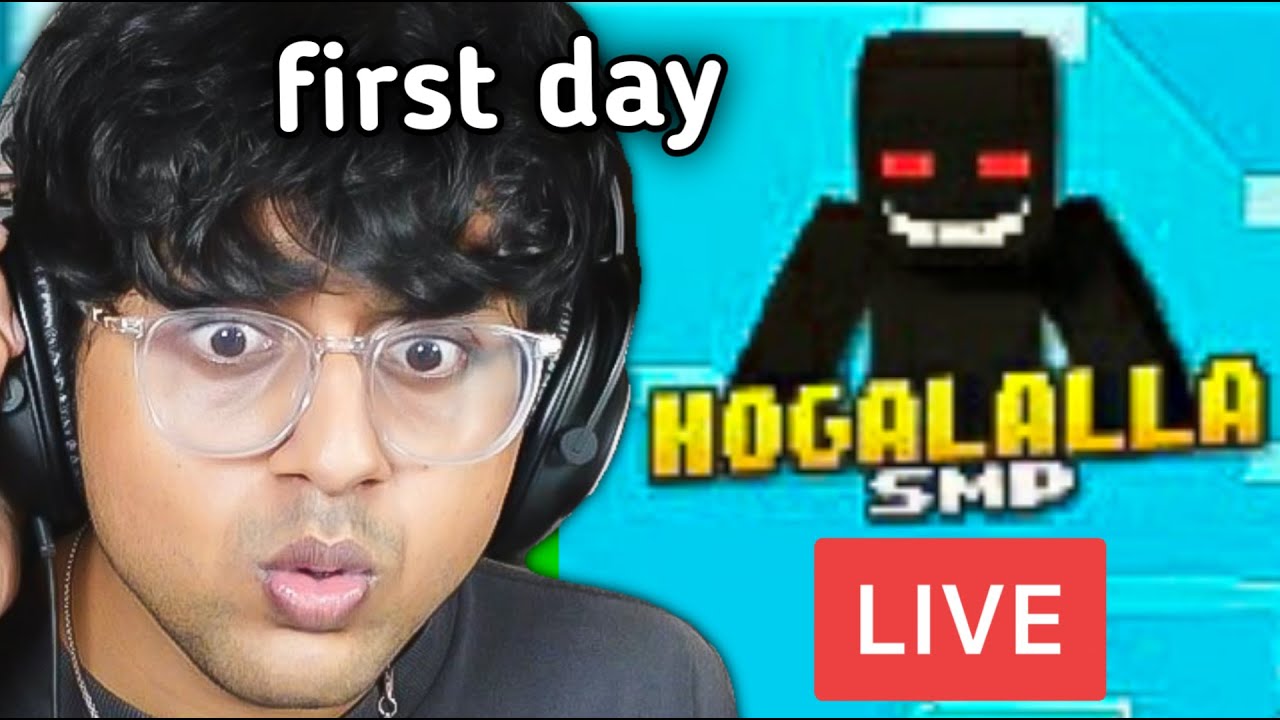 🛑LIVE🛑📢MY FIRST DAY IN HOGALALLA SMP 📢YESMARTYPIE IS EVIL??📢MY NEW ...