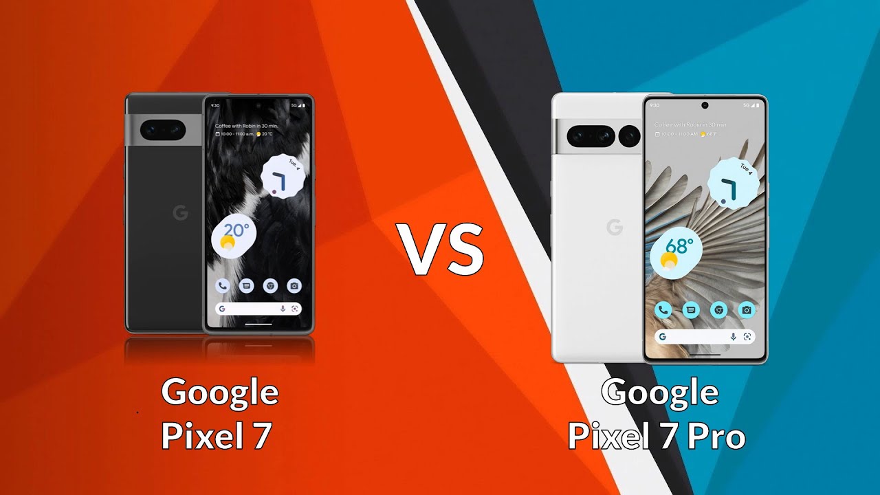 Google Pixel 7 VS Google Pixel 7 Pro | Comparison - YouTube