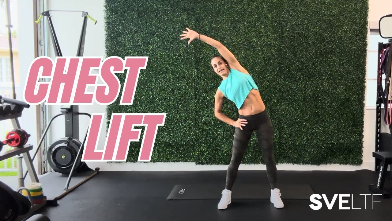 At Home Easy Chest Lifting Workout - YouTube