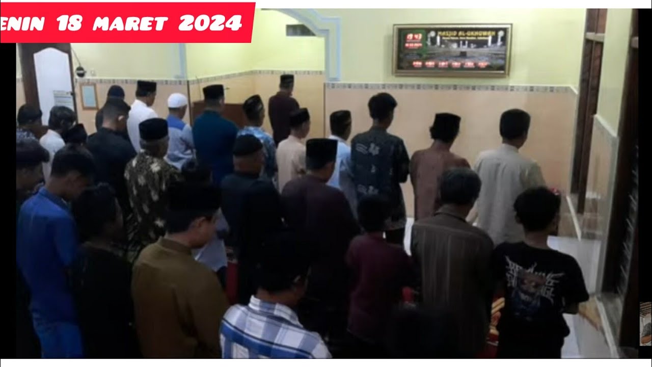 tarawih dina senin 18 maret 2024 - YouTube