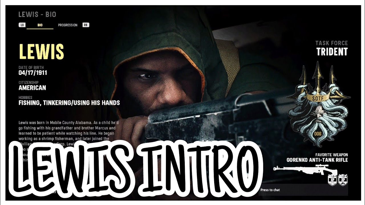 *NEW* LEWIS OPERATOR CINEMATIC INTRO! - Vanguard - YouTube