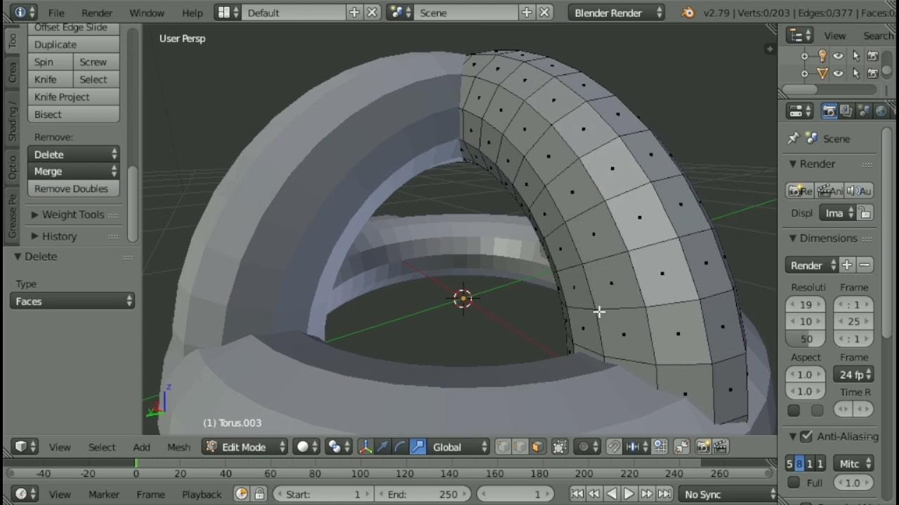 Making A recording headband in blender - YouTube