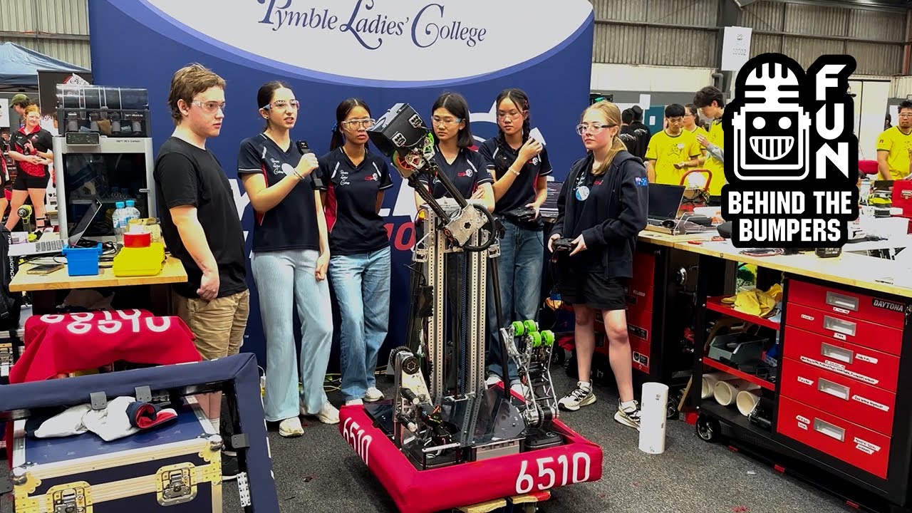 6510 Pymble Pride | Behind the Bumpers | FRC 2025 REEFSCAPE Robot - YouTube