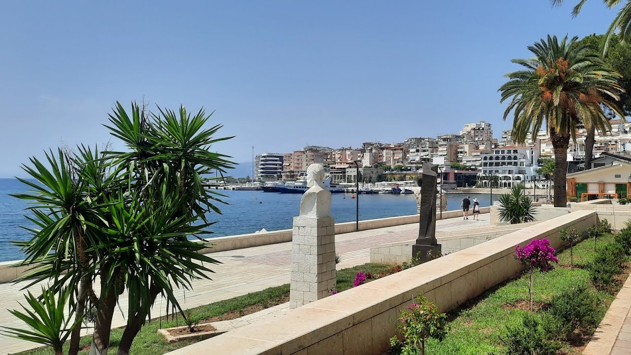 SEASIDE WALK, Sarandë - ALBANIA II, Boardwalk 2022 #saranda #albania # ...
