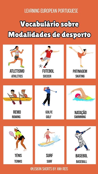 Learn Portuguese Sports Vocabulary! Part 1 🇵🇹⚽️ #portugal #sports # ...