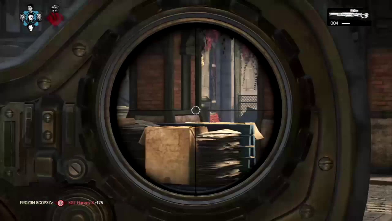 Warzone on Blood Drive 5 Man headshot gears of war 4 - YouTube