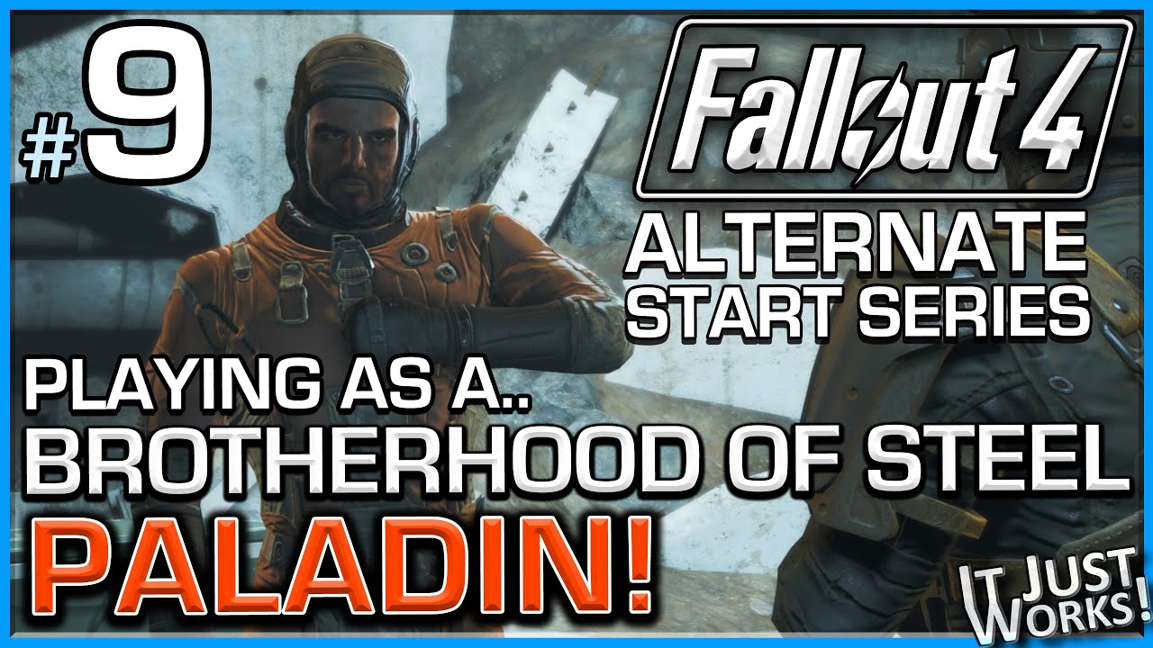 Fallout 4 AS A BROTHERHOOD PALADIN #9 | Danse Danse Revelation ...