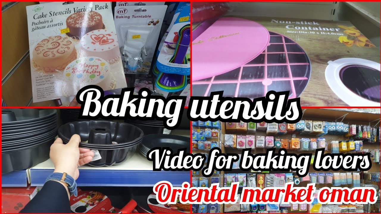 Baking Tools Lover | Baking Utensils | Oriental market oman | Oman ...