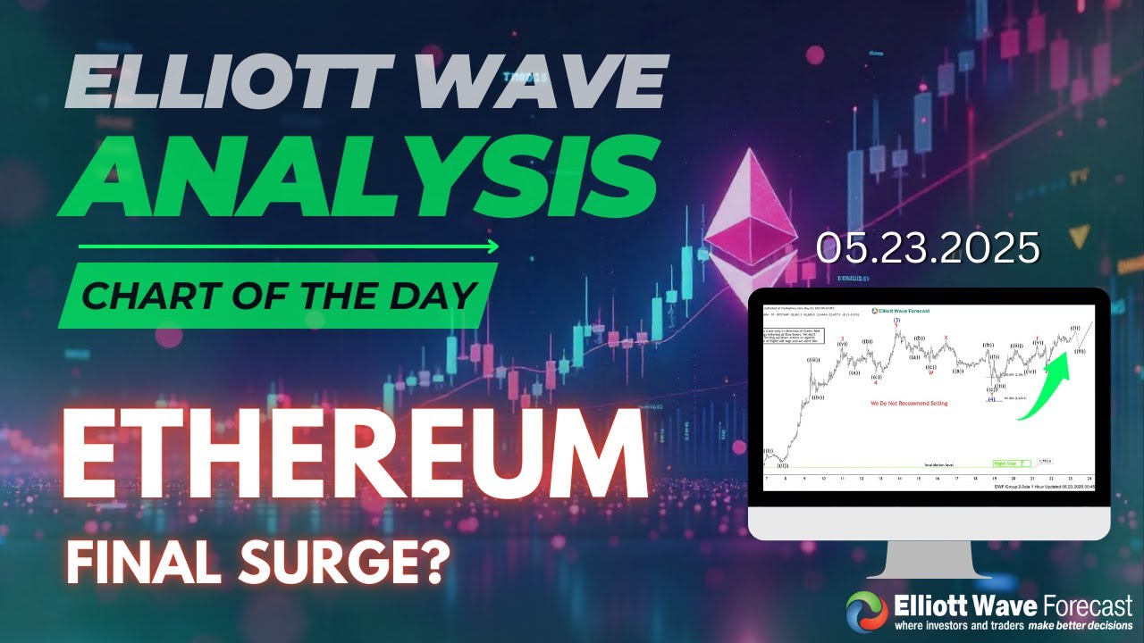 Ethereum Elliott Wave Analysis: ETHUSD Likely Extending in Wave 5 - YouTube
