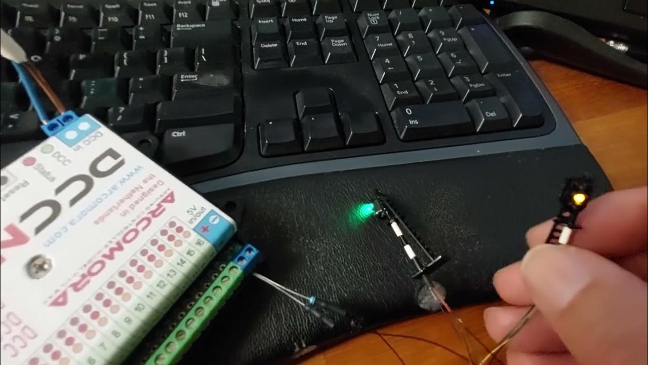 Test seinen met iTrain en Arcomora Arsigdec - YouTube