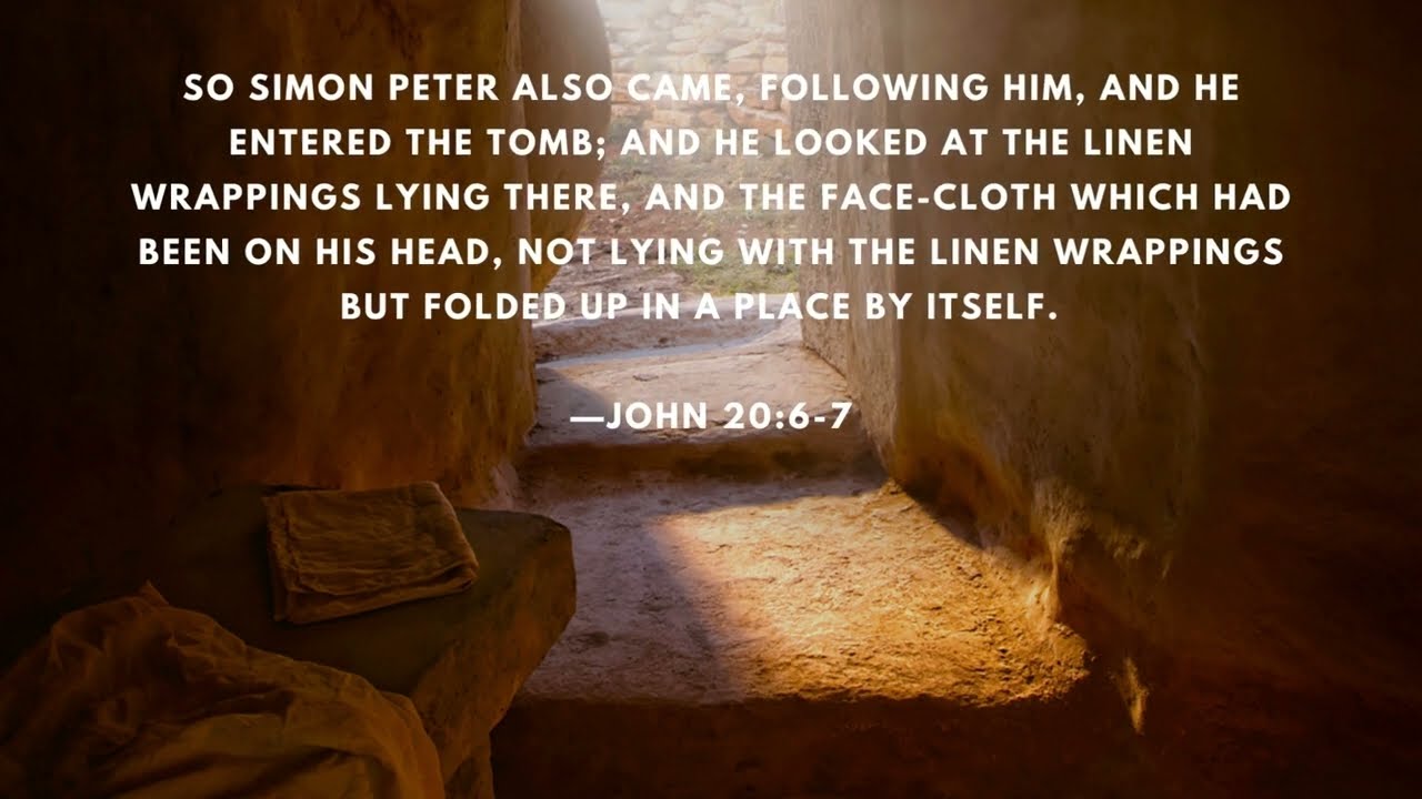 Why Did Jesus Fold the Cloth That Covered His Face in the #Tomb - YouTube