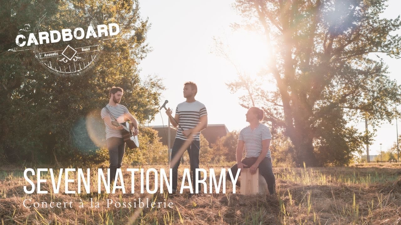 Seven Nation Army - Cover (Live) by Cardboard Band - YouTube