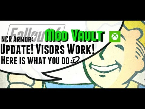 Fallout 4 Console Mods: NCR Veteran Ranger Armor VISORS ARE WORKING ...