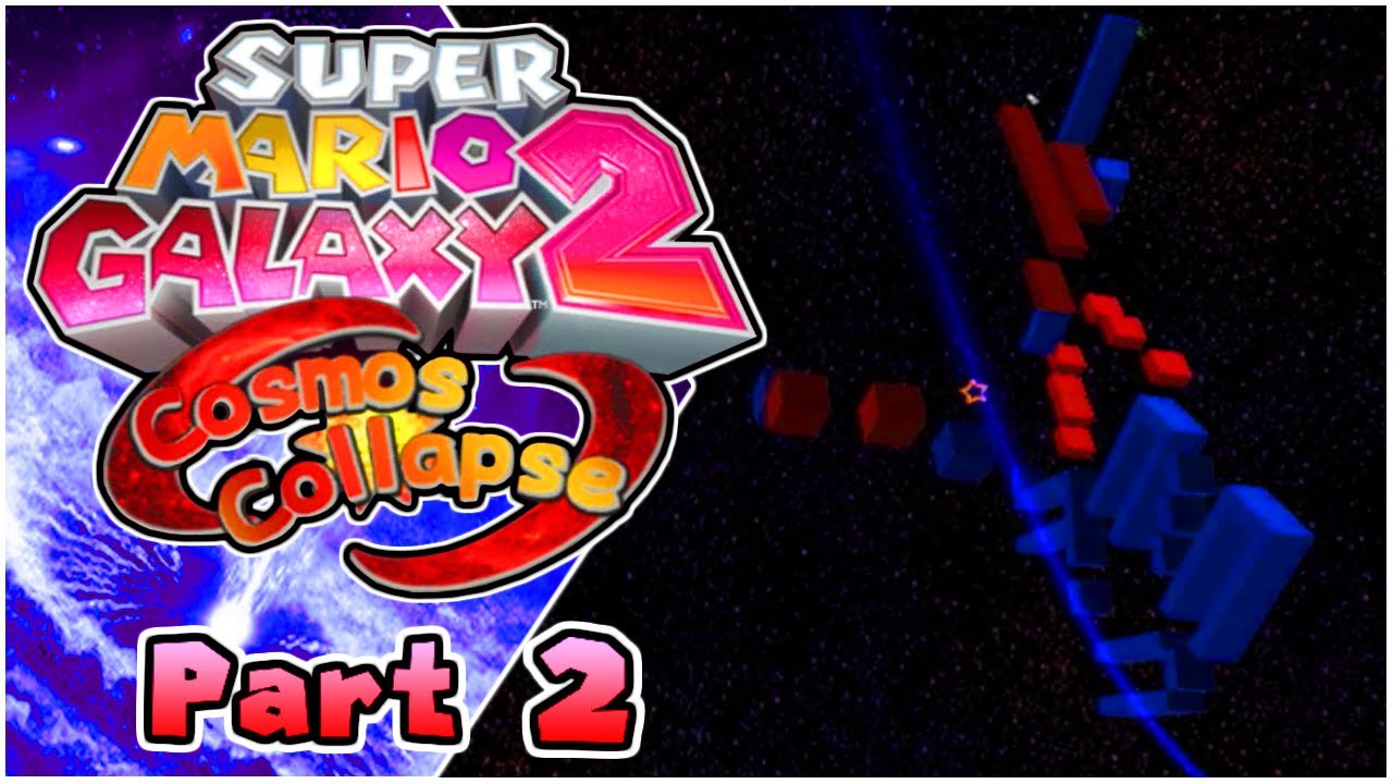 THESE LEVELS ARE TERRIFYING! | Super Mario Galaxy 2 Cosmos Collapse ...