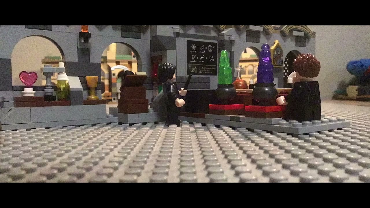 Potions class with professor Snape - YouTube