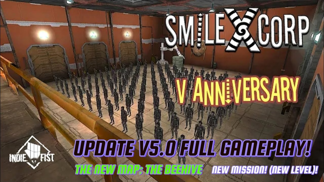 SMILE X CORP 1 UPDATE V5.0 THE NEW MAP: [THE BEEHIVE] FULL GAMEPLAY ...