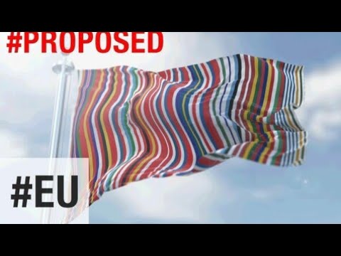 European Union Proposed Flag (2002) - YouTube